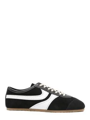 Dries Van Noten Leather Sneakers - Black