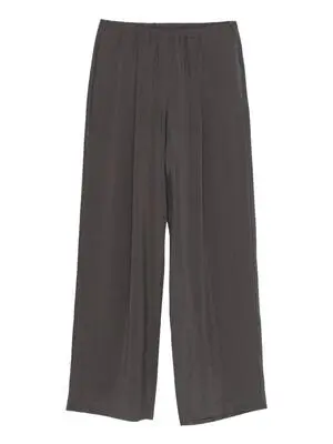 ALYSI Wide-leg Trousers - Grey
