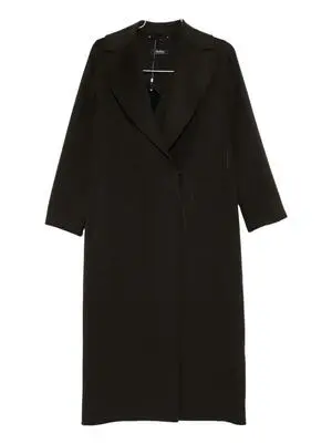 Max Mara Wool Long Coat Green