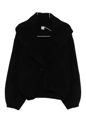 TOTEME Wool Cardigan - Black