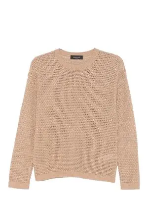 Fabiana Filippi Crewneck Sweater - Beige