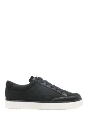 Emporio Armani Canvas Sneakers - Blue
