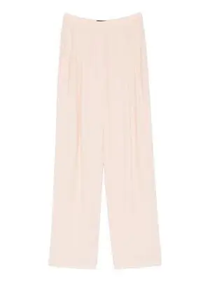 Emporio Armani Wide-Leg Trousers Pink