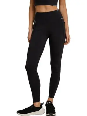 RHONE Instinct Contrast Leggings Pure Black