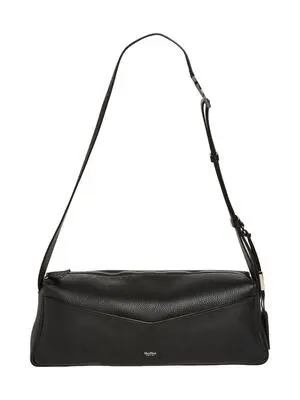 Max Mara Skippers Leather Shoulder Bag - Black