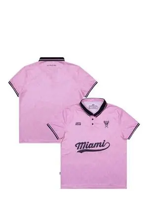 LIVE BREATHE FUTBOL Inter Miami Cf Polo Shirt - Pink