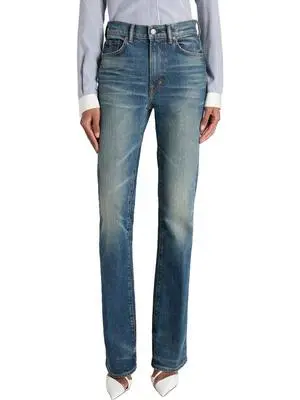 TOM FORD Stonewashed Bootcut Jeans - Indigo