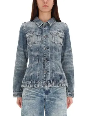 DIESEL D-katerin Fsh Jacket - Denim