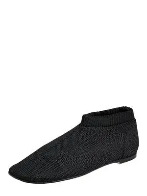 Proenza Schouler Viscose Knit Slippers - Black