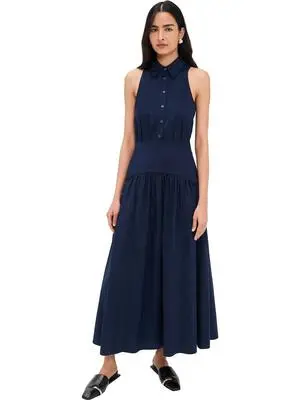 Staud Romy Maxi Dress - Navy