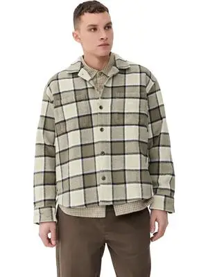 Obey Flannel Plaid Harold Shirt - Pelican Multi