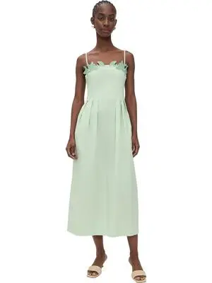 Fanm Mon Lorr Marassa Midi Dress Mint Green