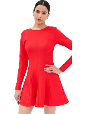 KIKA VARGAS Tala Mini Dress - Red