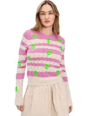 Essentiel Antwerp Jivine Knit Pullover - Combo1 Pinky Sugar