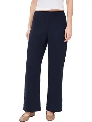 Donni. Crepe Pants - 3 Navy