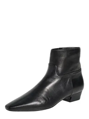STUART WEITZMAN Stassi Zip Booties - Black