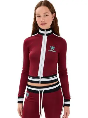 Off-White Serena Track Jacket - Dahlia