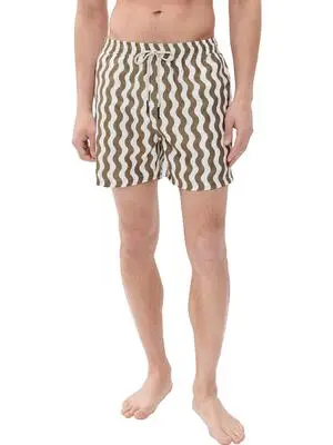 Oas Waver Swim Shorts - Beige
