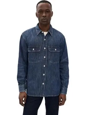 Madewell Denim Light Wash Button Down - Benfield