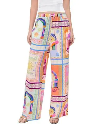 MINKPINK Elysia Printed Drawstring Pants