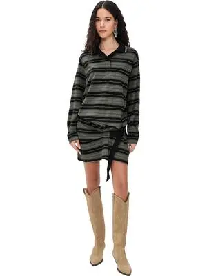 ISABEL MARANT Isea Stripe Mini Dress