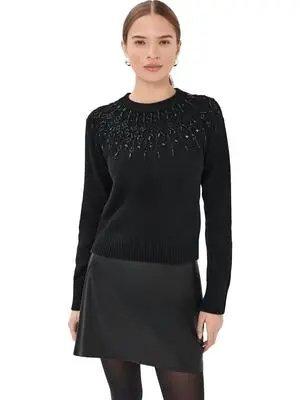 Altuzarra Harold Embellished Sweater - Black