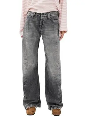 Acne Studios 2006 Relaxed Fit Jeans - Washed Black