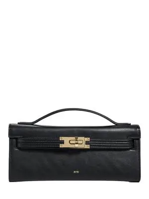 Jw Pei Bria Structured Top Handle Bag Black