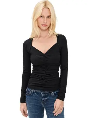 Veronica Beard Salem Top - Black
