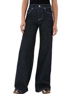 Marni Mid-weight Denim Trousers - Blue/black