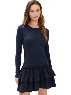 Ramy Brook Faith Mini Dress - Navy