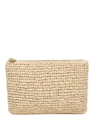 Stoney Clover Lane Flat Pouch - Natural