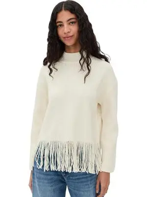 Rails Lise Sweater - Ivory Fringe