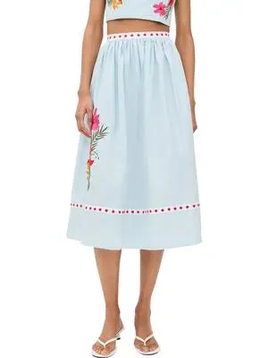 FANM MON Krosno Embroidered Skirt