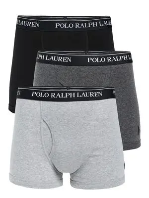 Polo Ralph Lauren Classic Fit Cotton Trunks 3-pack - Andover/madison/polo Black