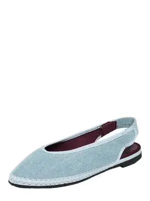 FLABELUS Narnia Slingback Flats - Light Denim Blue