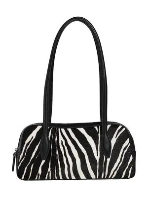 Madewell Mini Zebra Print Satchel - True Black Multi
