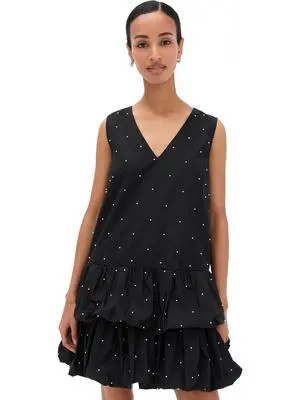 Sea Alberta Pearl Tank Bubble Dress - Black