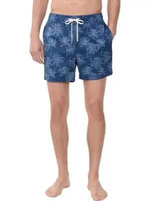 Onia Charles 5 Swim Trunks - Tonal Blue