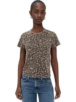 AMO Print Jersey Tee - Leopard