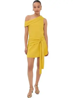 Azeeza Kavari Mini Dress - Canary