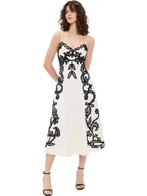 ULLA JOHNSON Miray Midi Dress