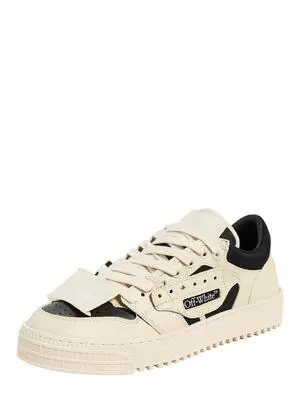 Off-White 3.0 Off Court Low Top Sneakers - Beige/black