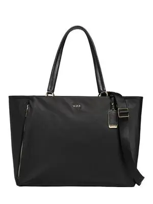 Tumi Large Tote - Black/gold