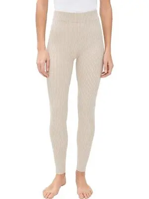 Lunya Ribbed Leggings - Calm Tan