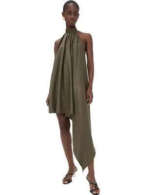 Ronny Kobo Fleur Midi Dress - Burnt Olive