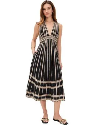 Ulla Johnson Palermo Maxi Dress - Noir