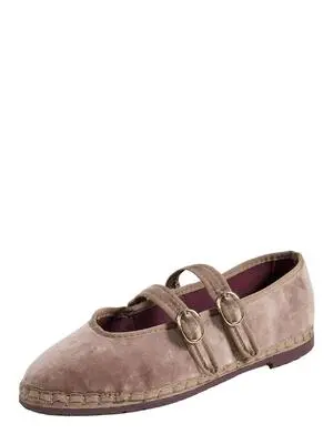 FLABELUS Claire Velvet Flats - Linfa
