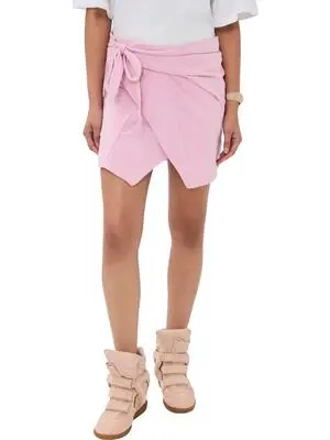 Isabel Marant Berenice Wrap Skirt - Pale Pink