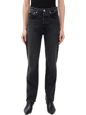 Citizens Of Humanity Blaine Vintage Straight-leg Jeans - Vintage Black
